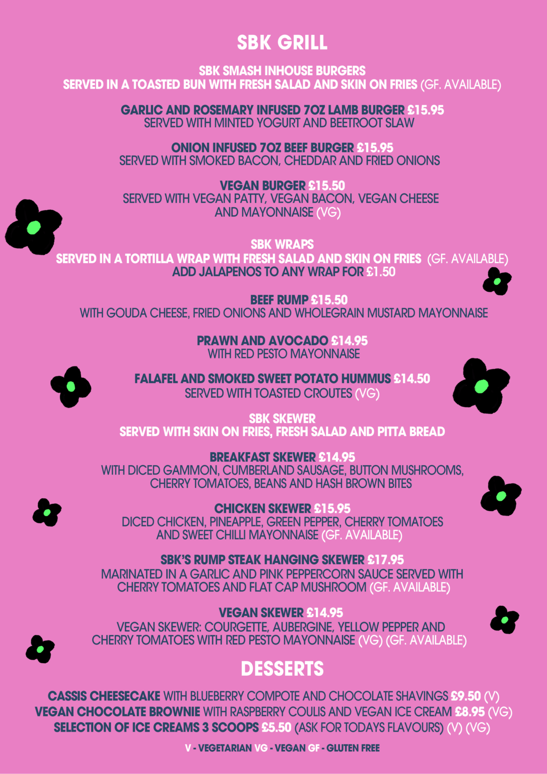 Menu – Southsea Brunch Klub